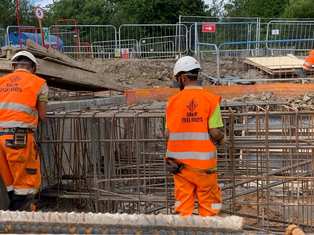 New rail service in Manchester - SH&M Steel Fixing Ltd